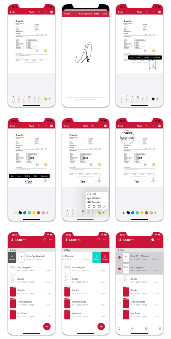 ScanPro - A Premium iOS Mobile Scanner by MisterGrizzly | CodeCanyon
